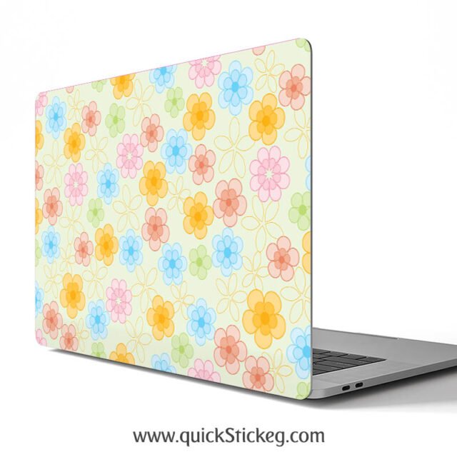 Flowers Draw Laptopskin - Quickstick Online Store